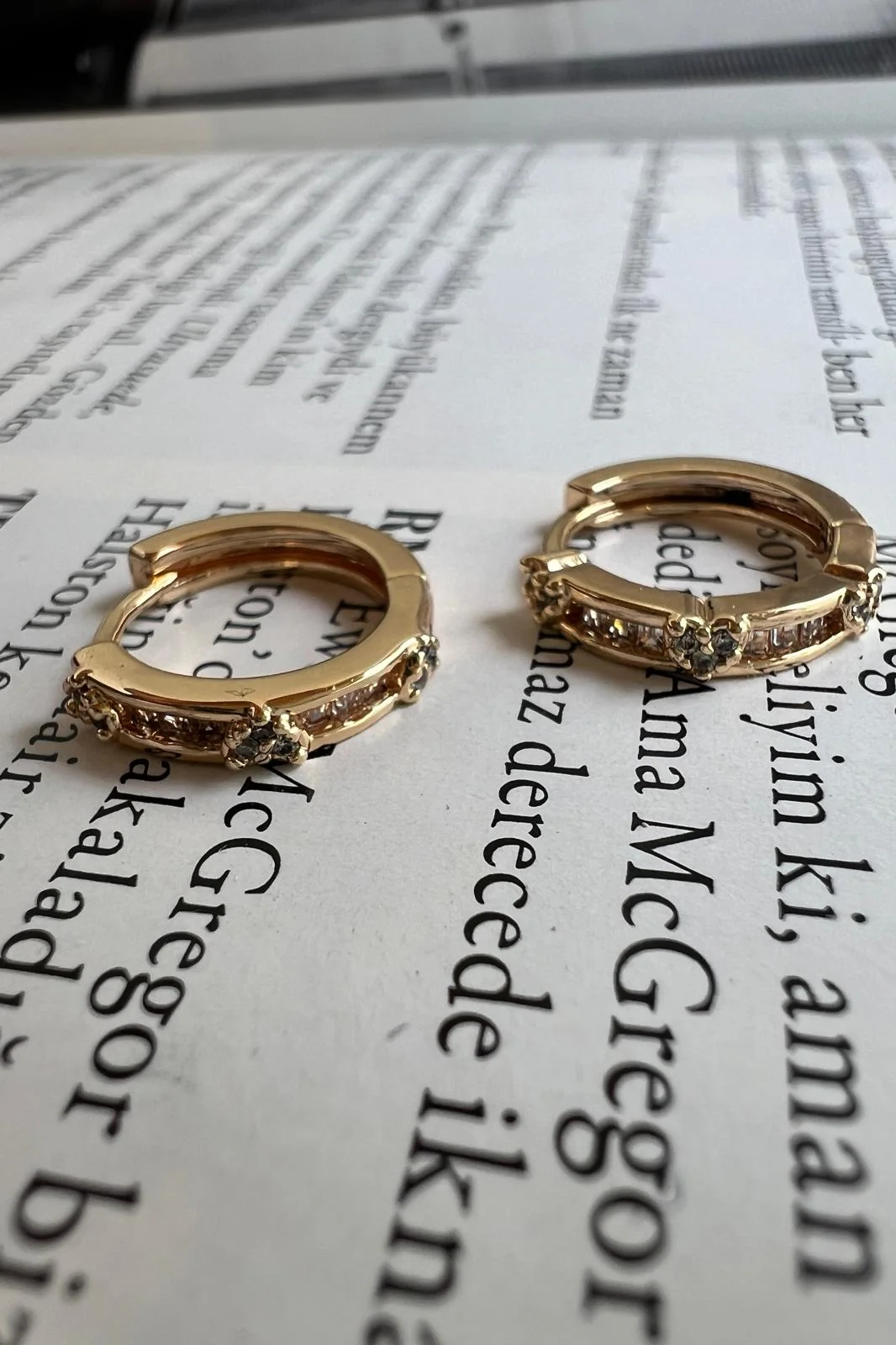 BAGET MİNİ KALP ( 18 K ALTIN KAPLAMA ) | Bunny