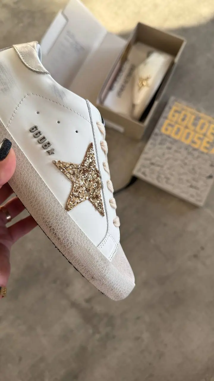 Golden Goose Super Star Gold Silver Clas