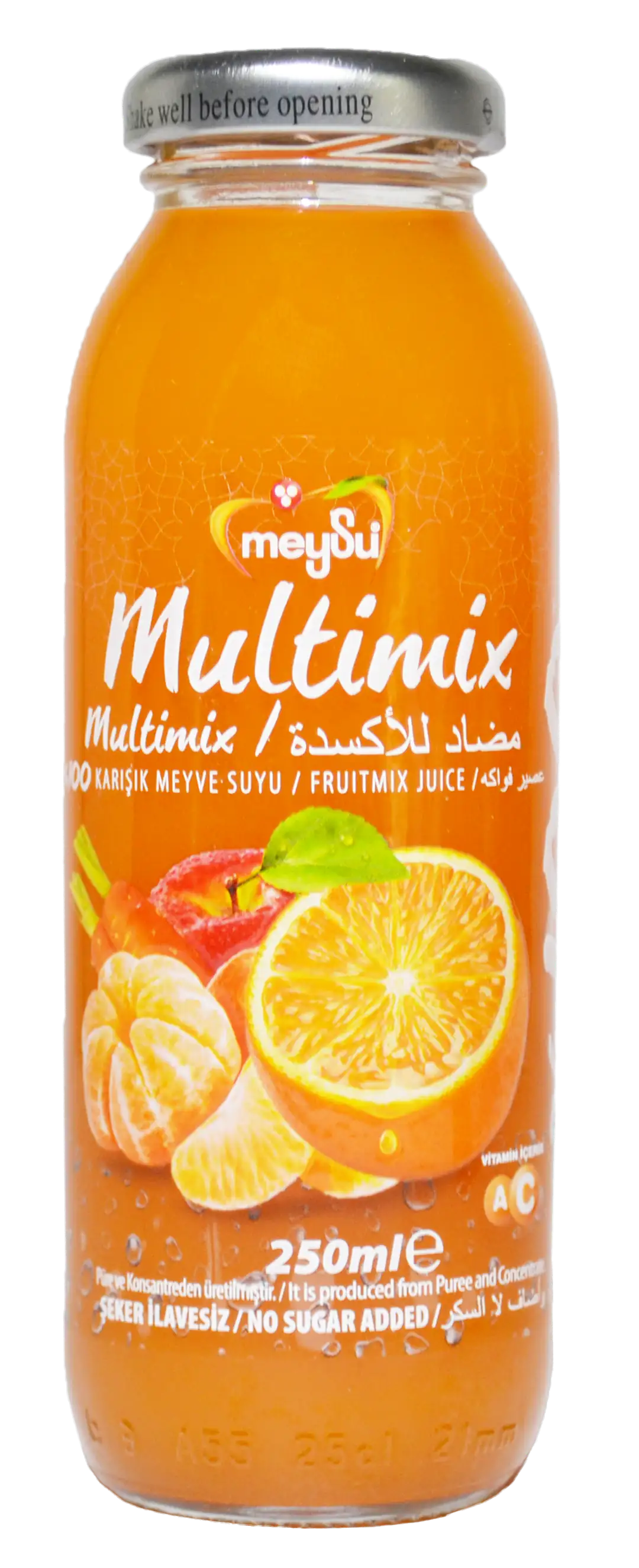 Meysu %100 Multimix Cam Şişe