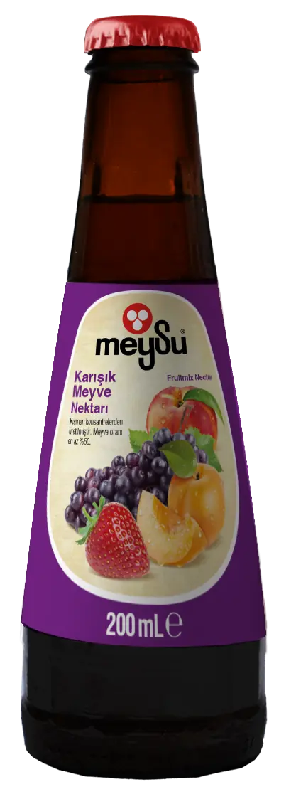 Meysu 200 ml Cam Nostalji Karışık Nektarı