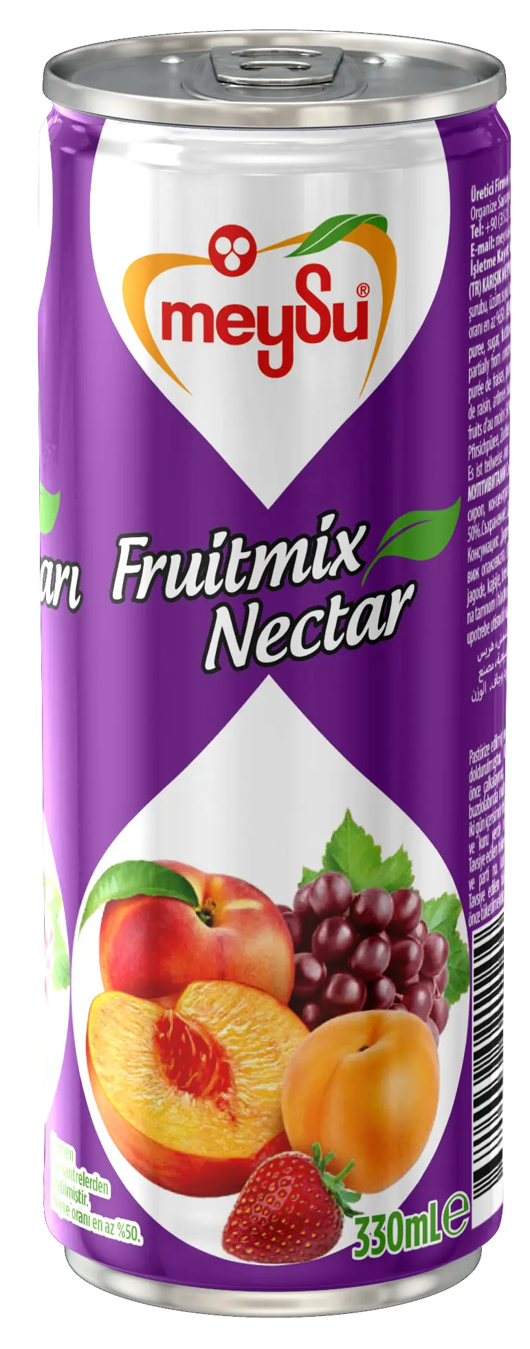 Meysu 330 ml Teneke Karışık Meyveli Nektar