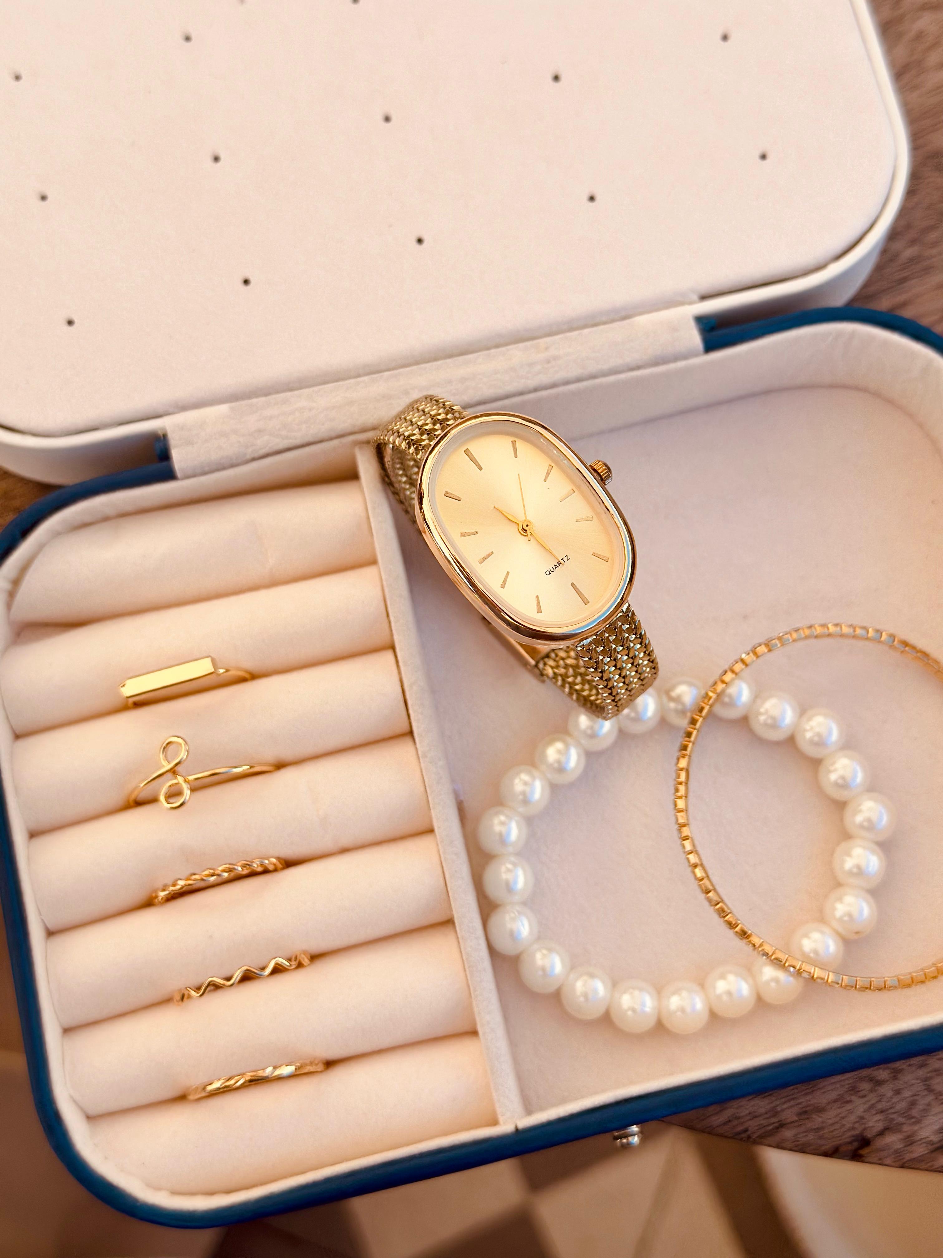 Moni Gold Yüzüklü Set