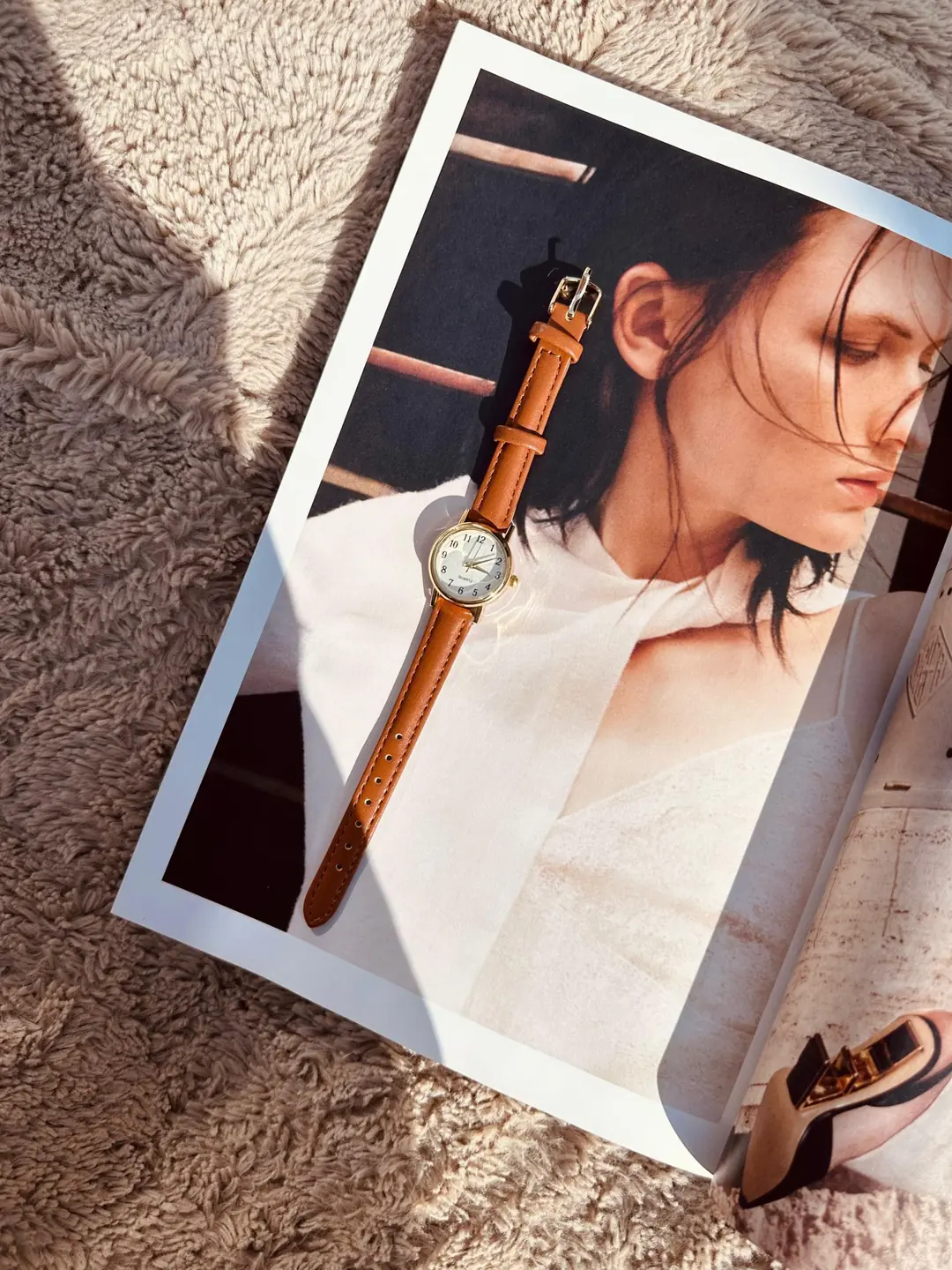 LONDON Taba Deri Kordon Saat