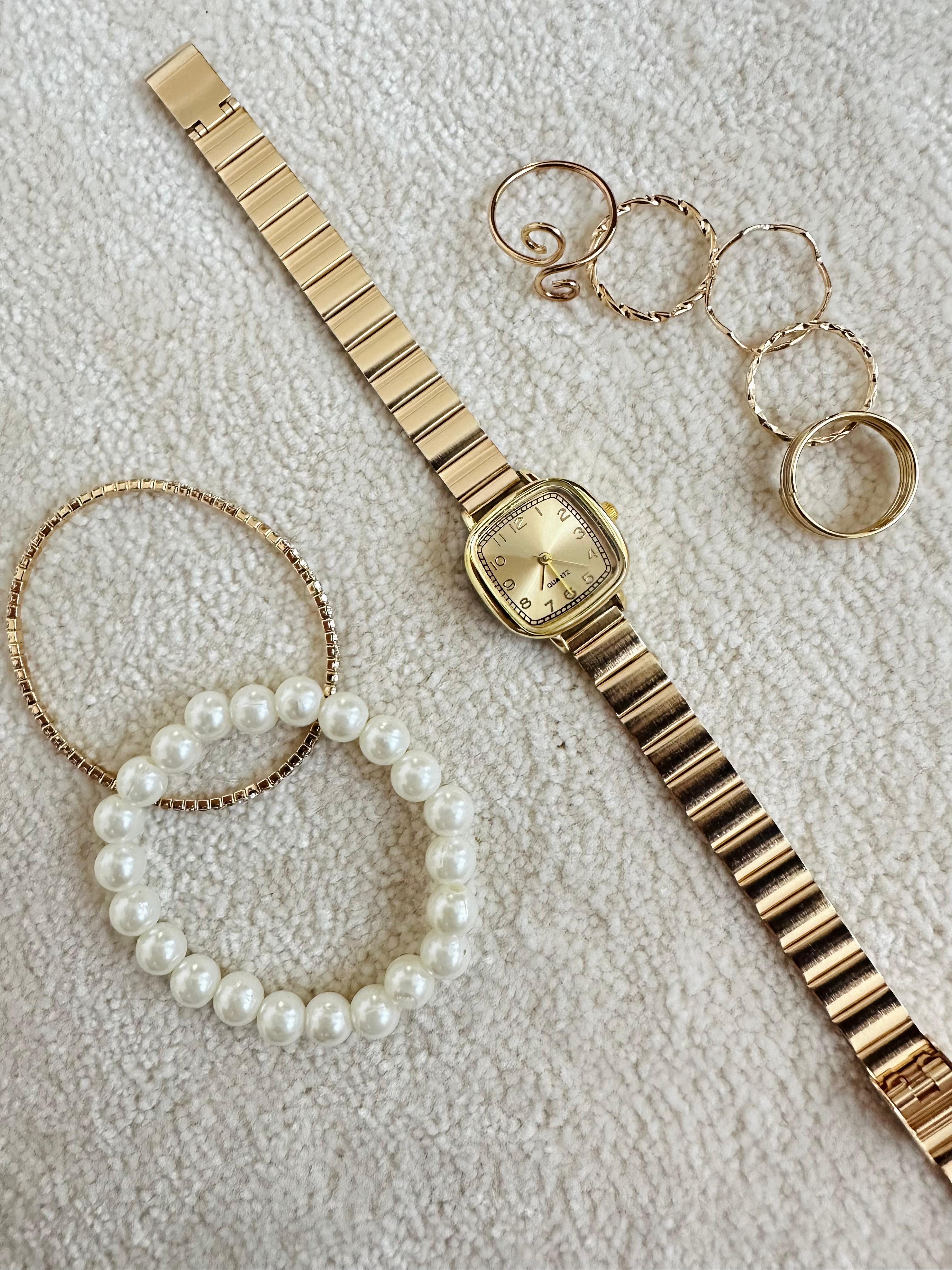 Pearl Model Yüzüklü Set