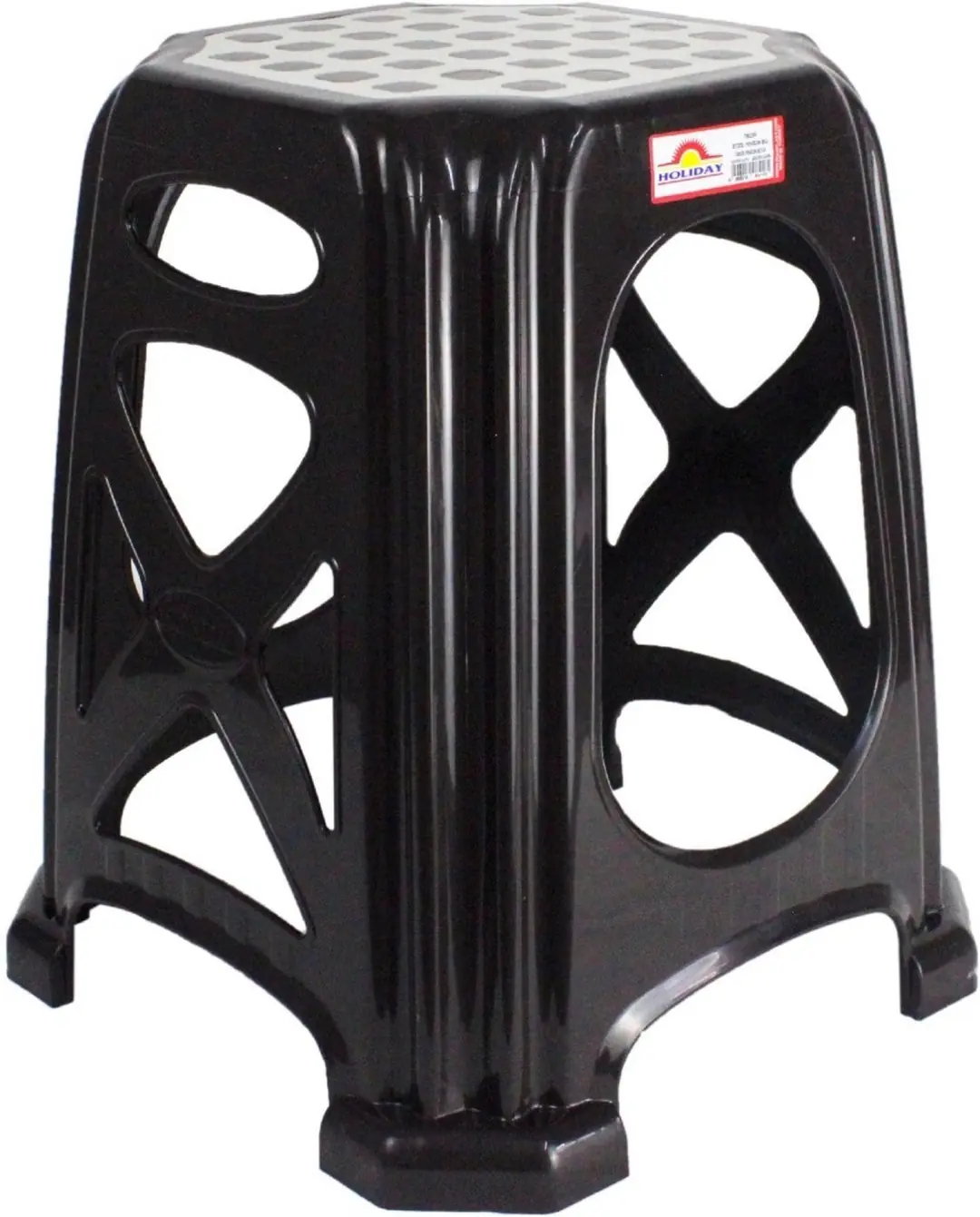 Holiday Penguen Tabure 6’lı Set – Renkli Plastik Tabure