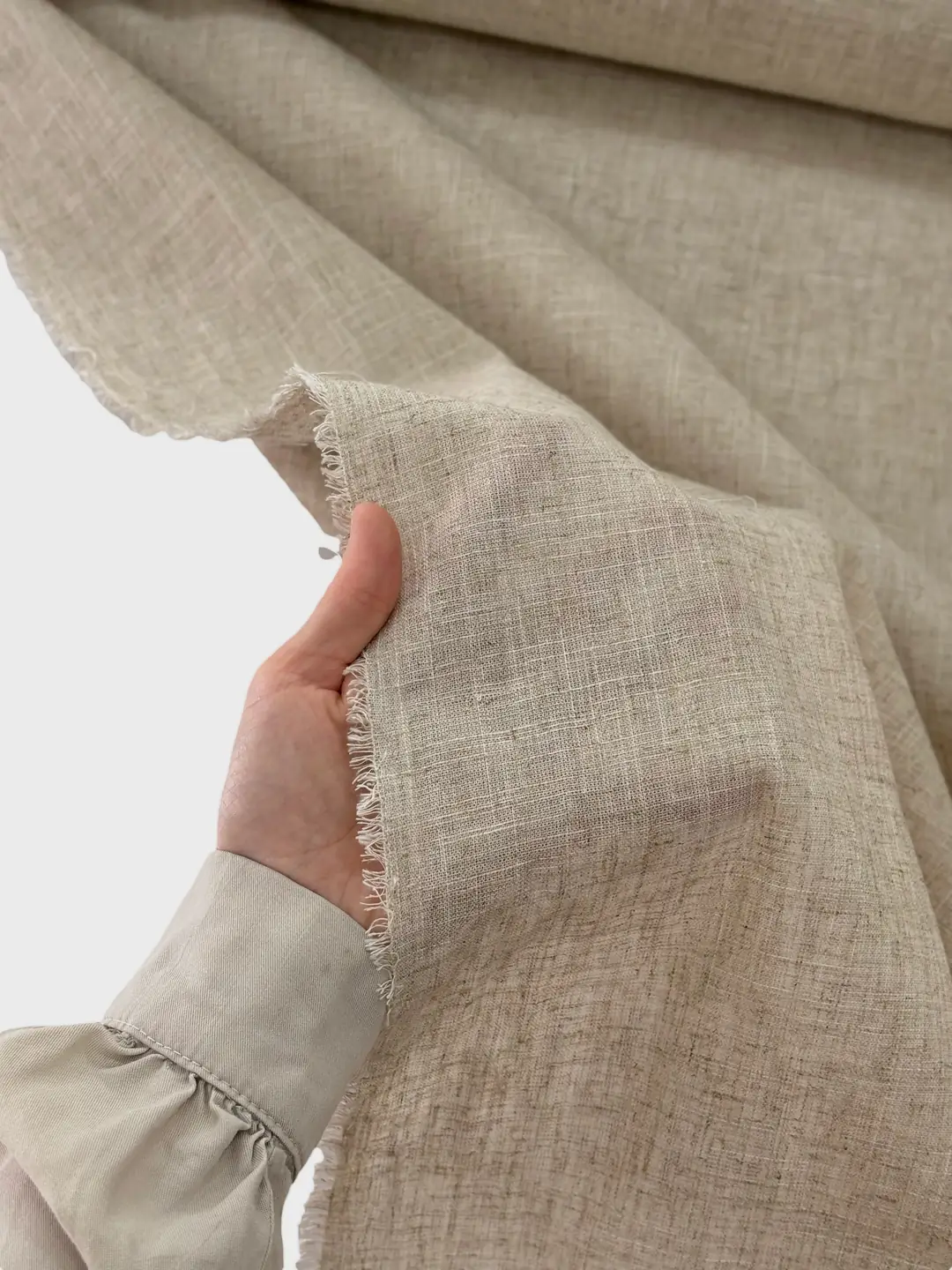 Ham Keten Kenevir Kumaş - Keten Linen Kumaş