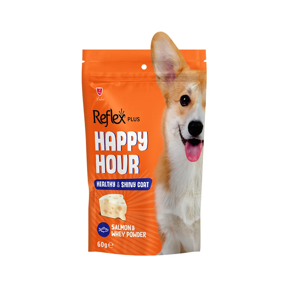 Reflex Plus Happy Hour Tüy Destekleyici Köpek Ödül Maması (60 g)