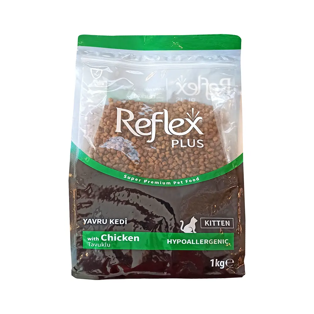 Reflex Plus Hipoalerjenik Kilitli Paket Tavuk Etli Yavru Kedi Maması ...