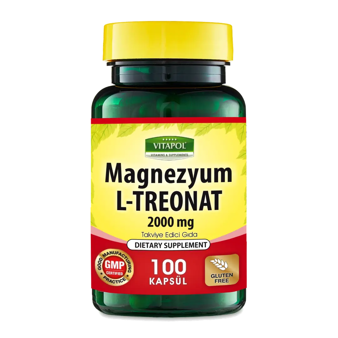 MAGNEZYUM L-TREONAT 2000 MG 100 KAPSÜL