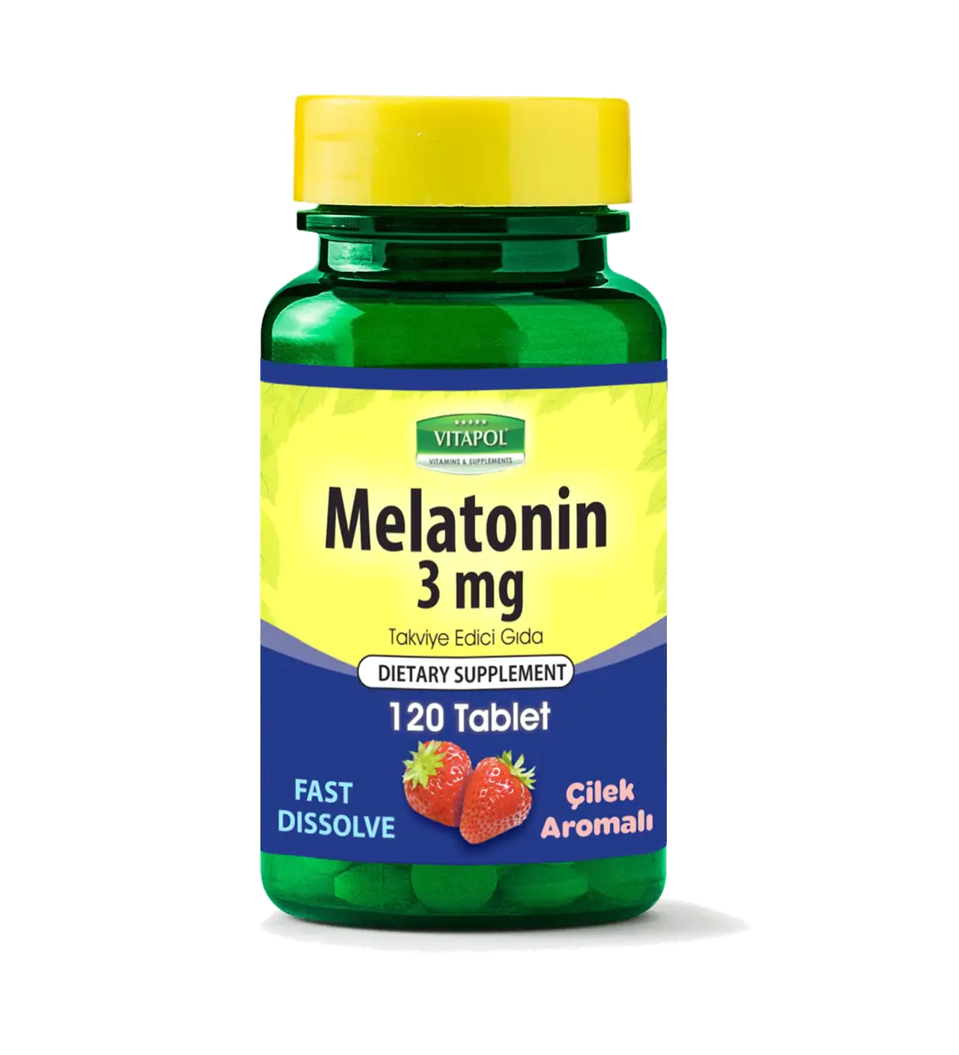 Melatonin 3 Mg Fast Dissolve 120 Tablet