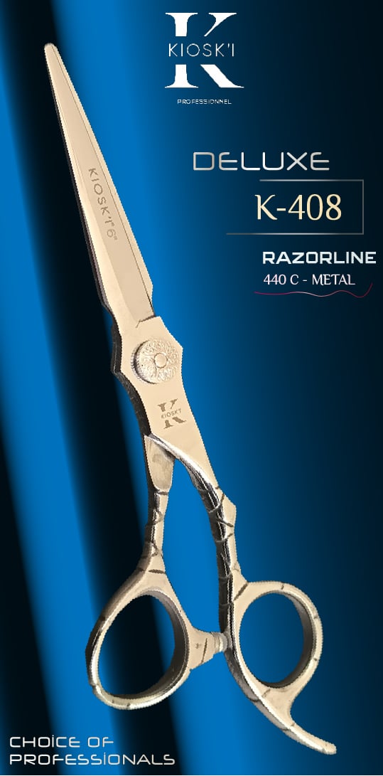 Kioski Profesyonel Deluxe K-408 Lüks Makas