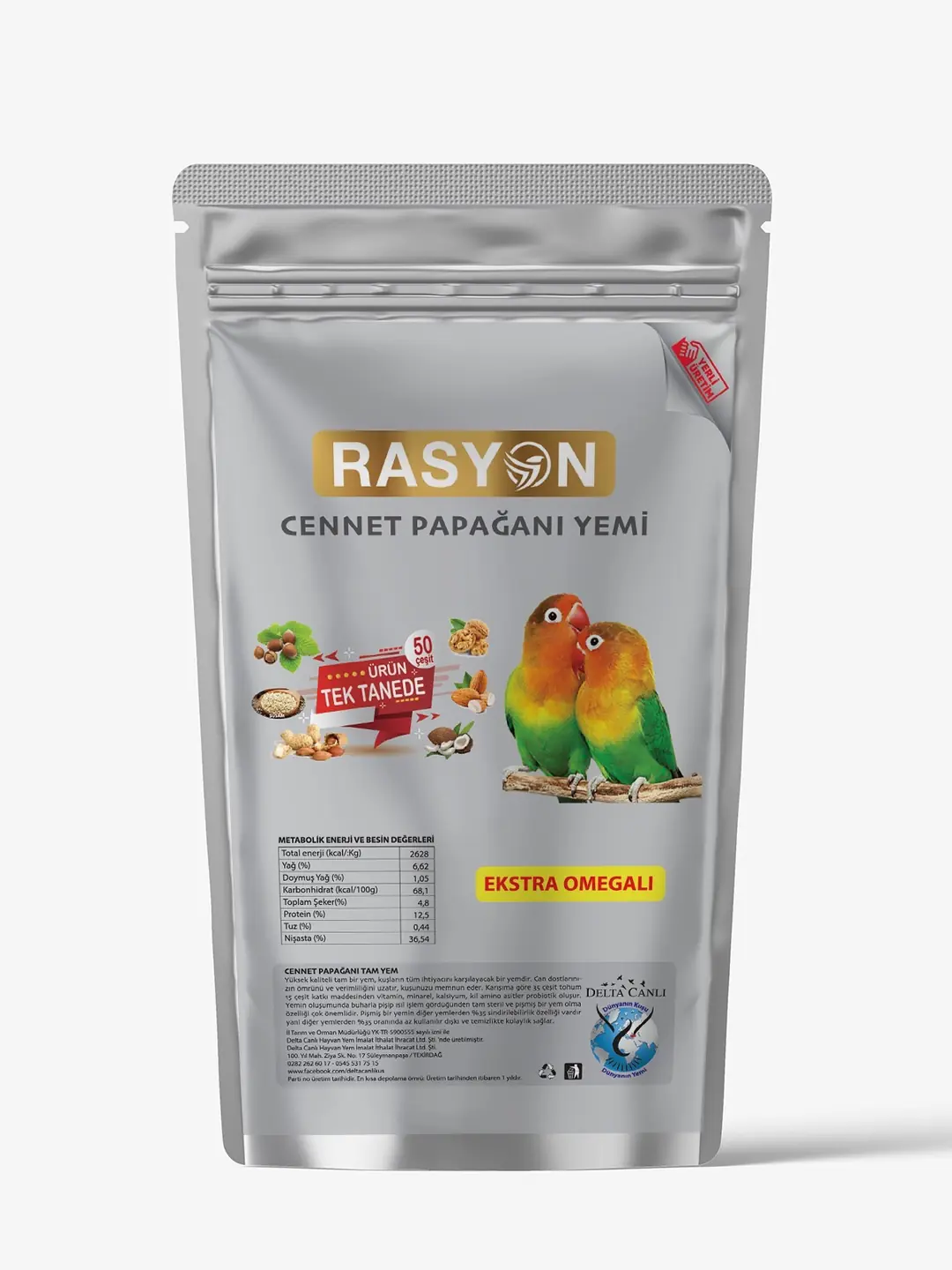 Rasyon Cennet Omegalı (TOZ) - 850 Gr