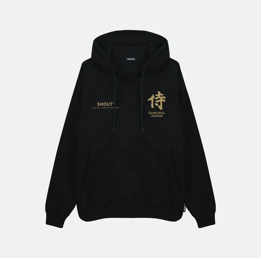 Shout Oversize Samurai Japan Unisex Hoodie