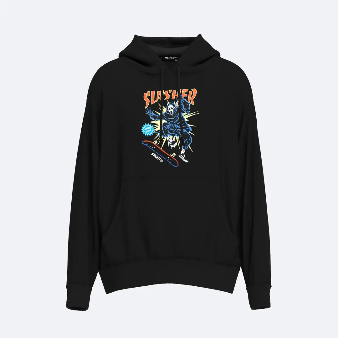 Shout Oversize Slasher Unisex Hoodie
