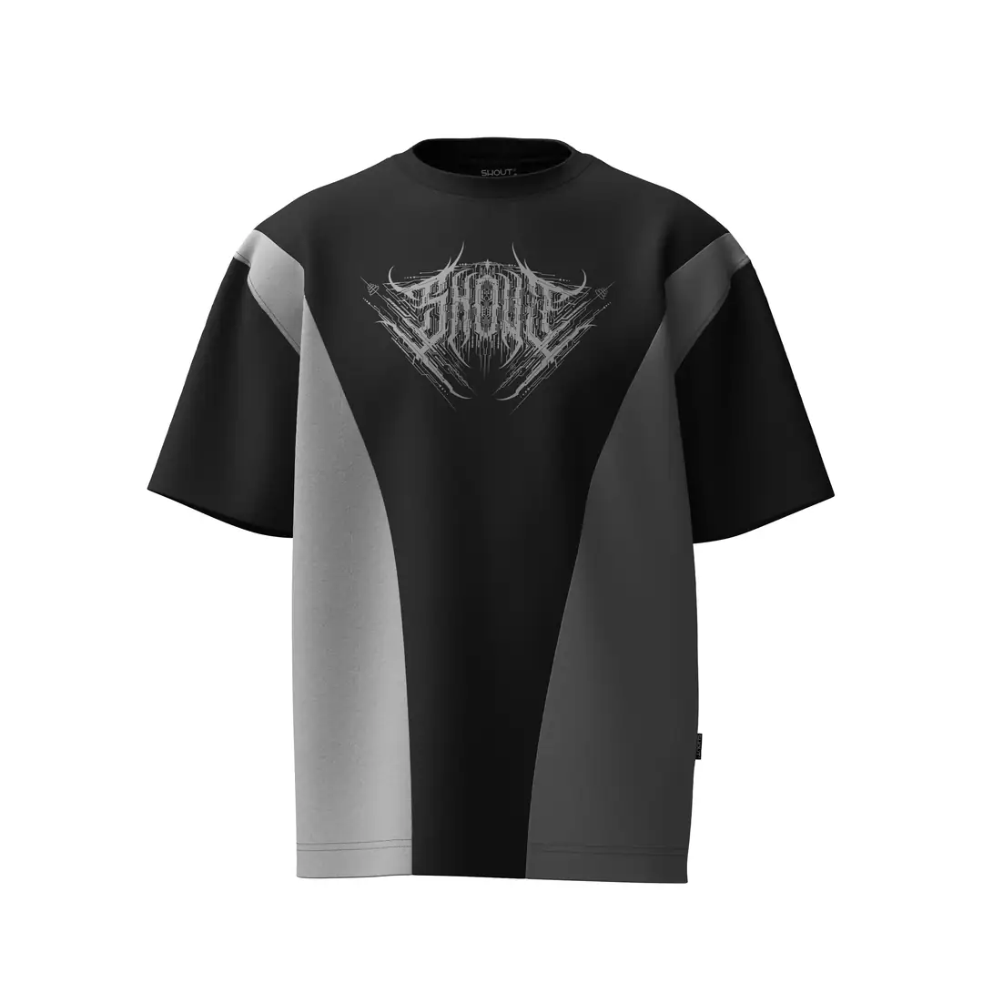 Shout Limited Edition Oversize Technical Logo Unisex T-Shirt