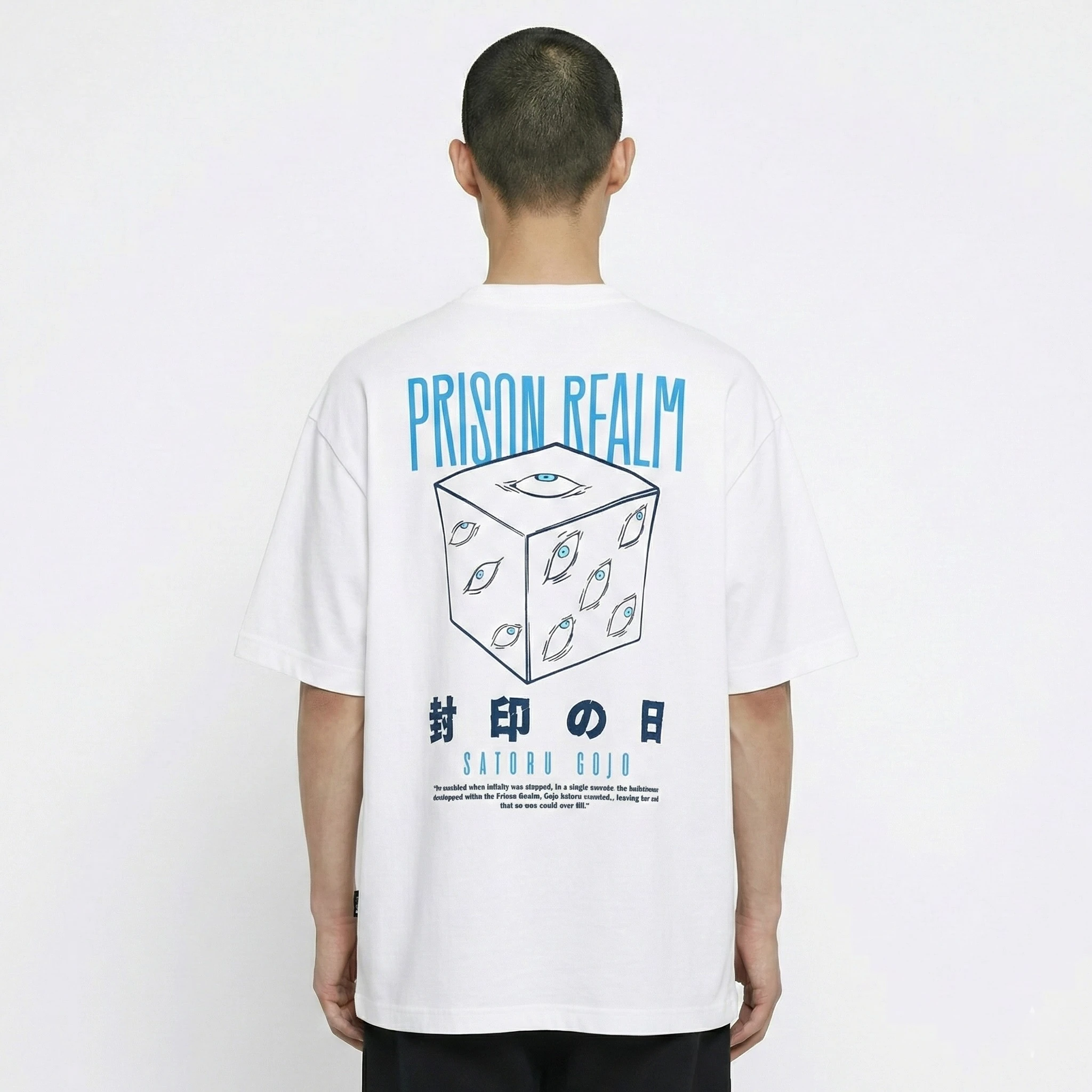 Shout Prison Realm Unisex Oversize Tişört