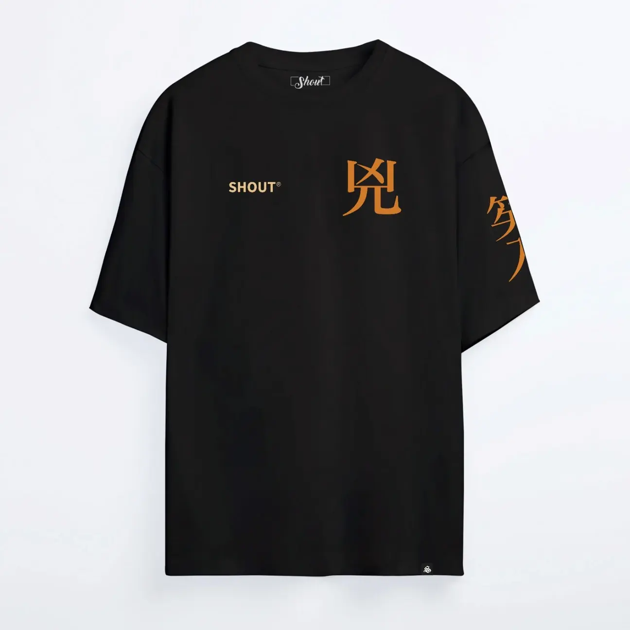 Oversize Shout Limited Edition Samurai Tiger Unisex T-Shirt