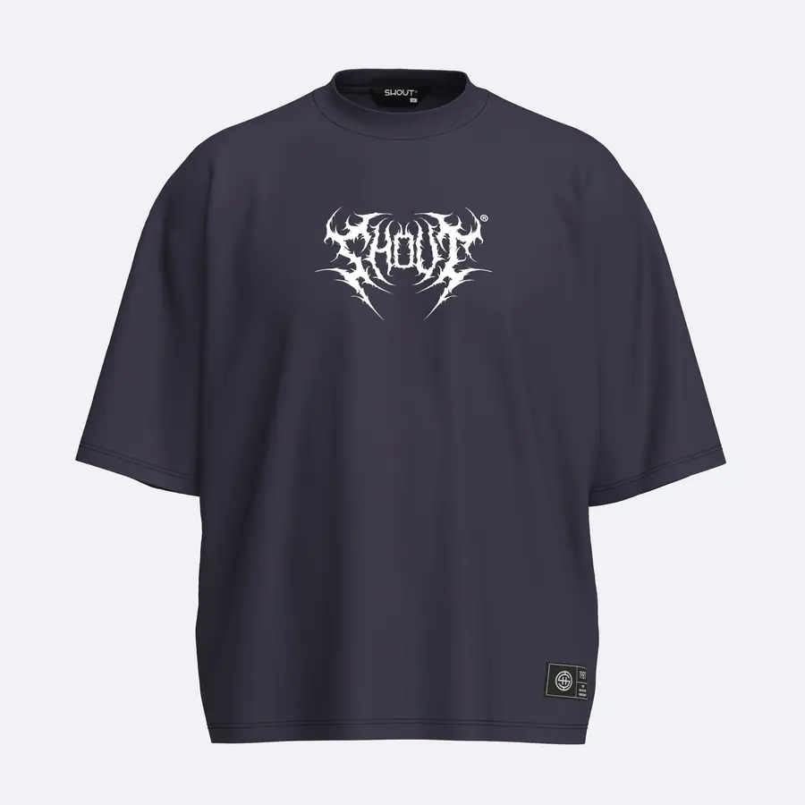 Shout Brutal Death Metal T-Shirt – Boxy Fit ve Unisex