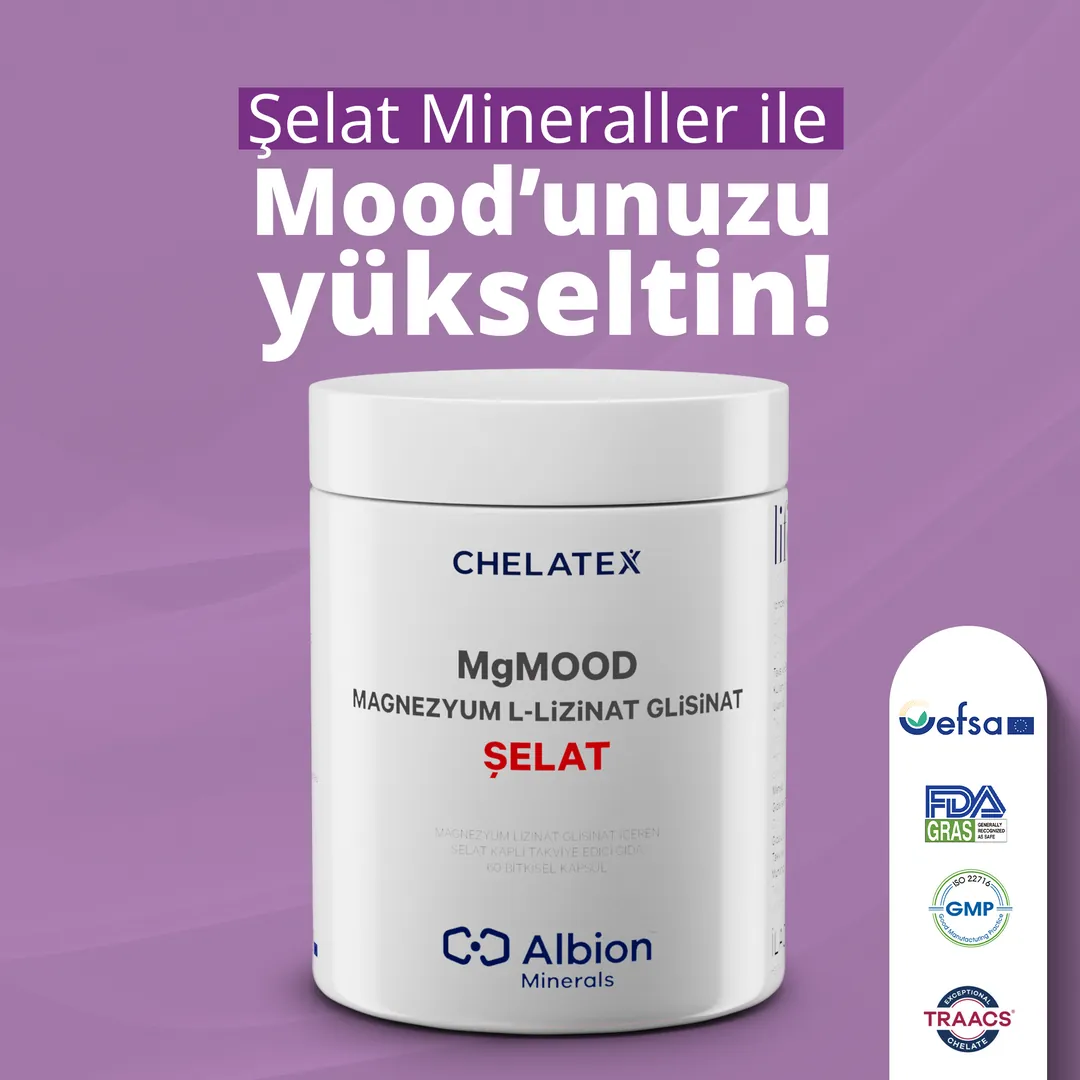Magnezyum Lisinat-Glisinat Şelat ile Ruh Halinizi Dengeleyin
