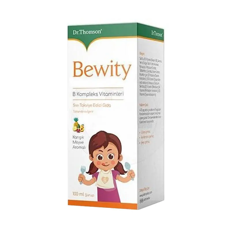 Dr. Thomson Bewity B Kompleks Sıvı Takviye Edici Gıda 100 ml