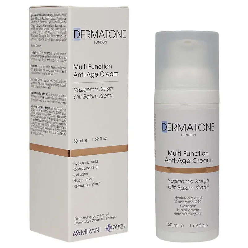 Dermatone Anti-Aging Yaşlanma Karşıtı Yenileyici Cilt Bakım Kremi 50 ml