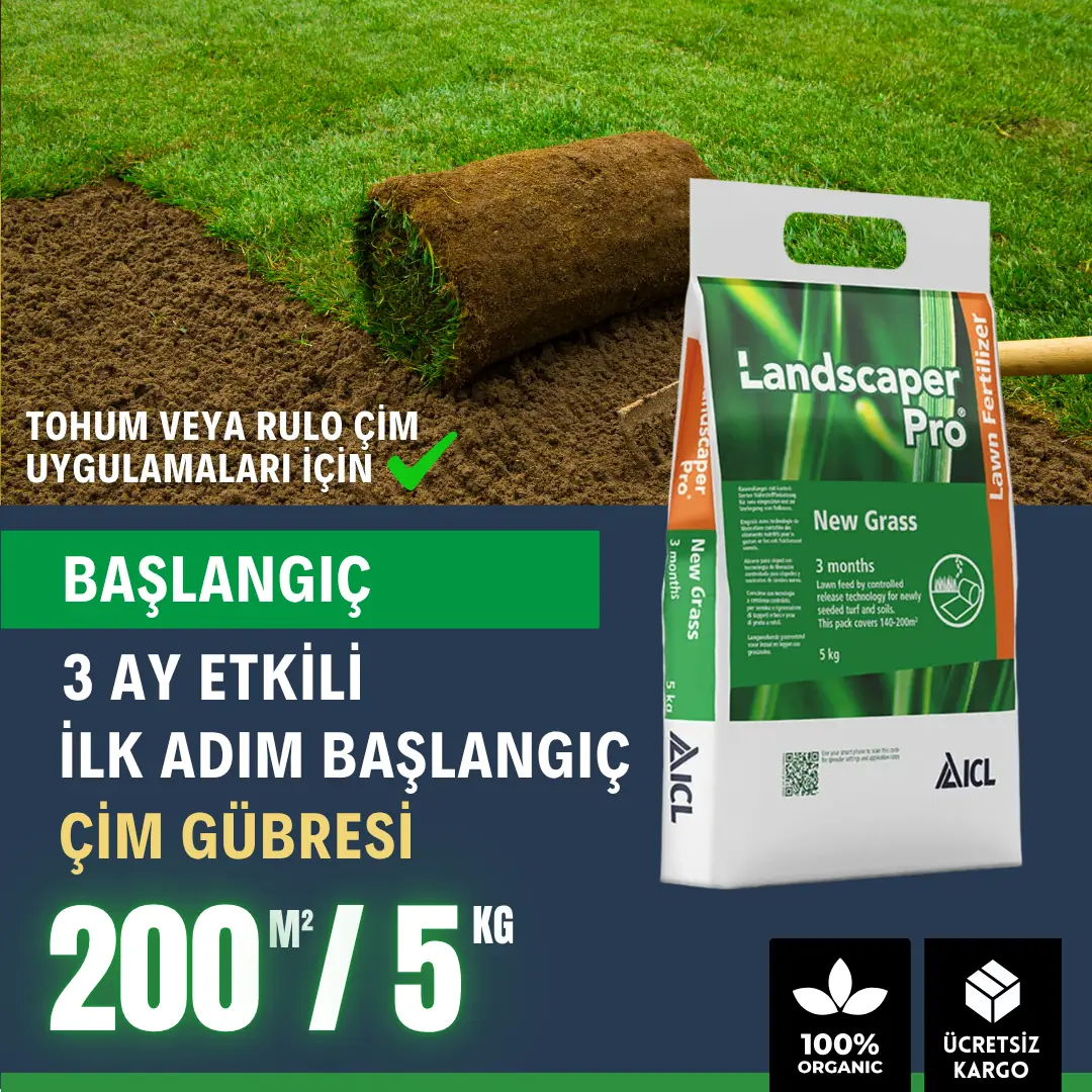 ICL Landscaper Pro İlk Adım Çim Başlangıç Gübresi 20-20-8