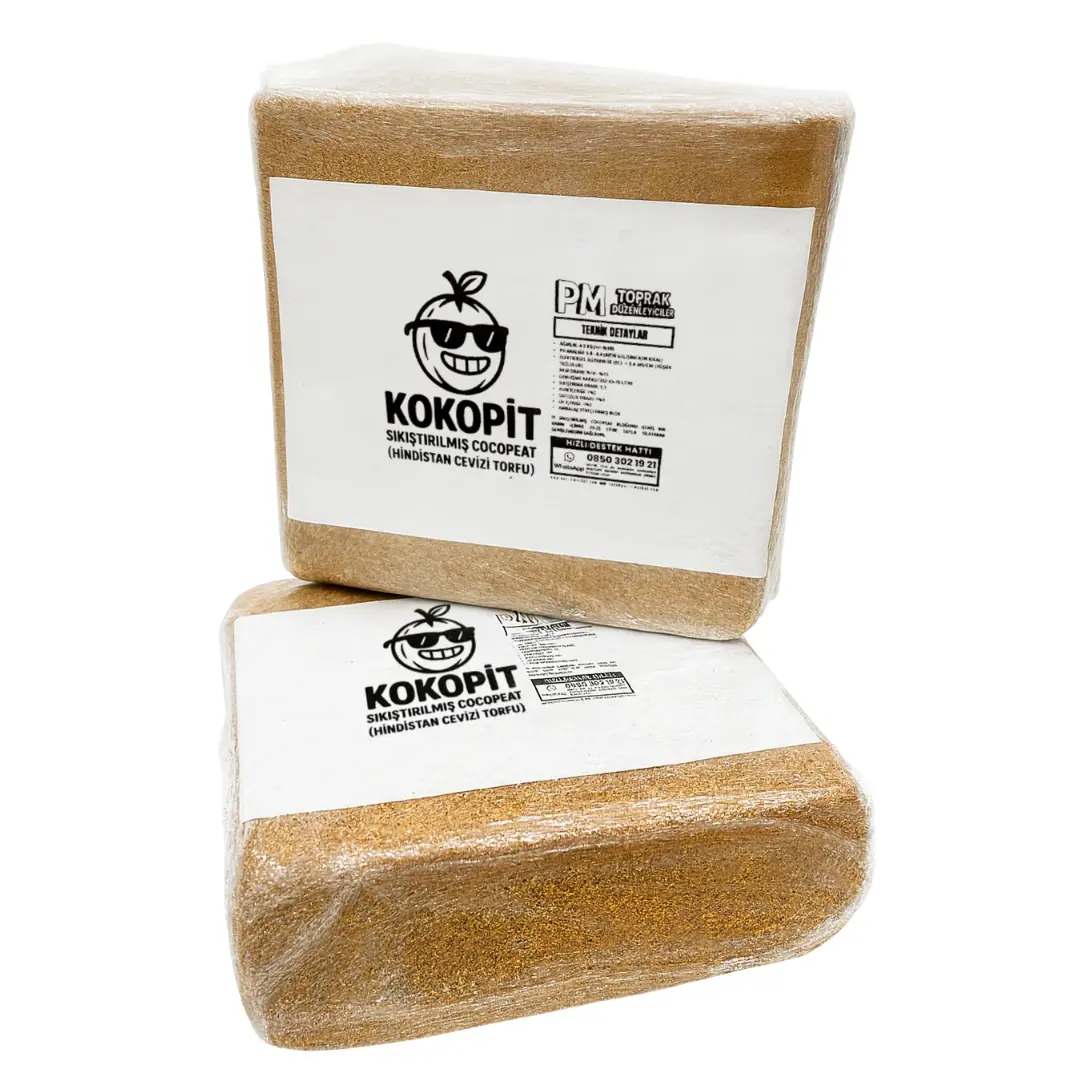 Kokopit Cocopeat | Hindistan Cevizi Torfu 4–5 kg (60–65 Litre)