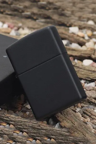 Zippo Çakmak Black Matte Mat Siyah 218-003764