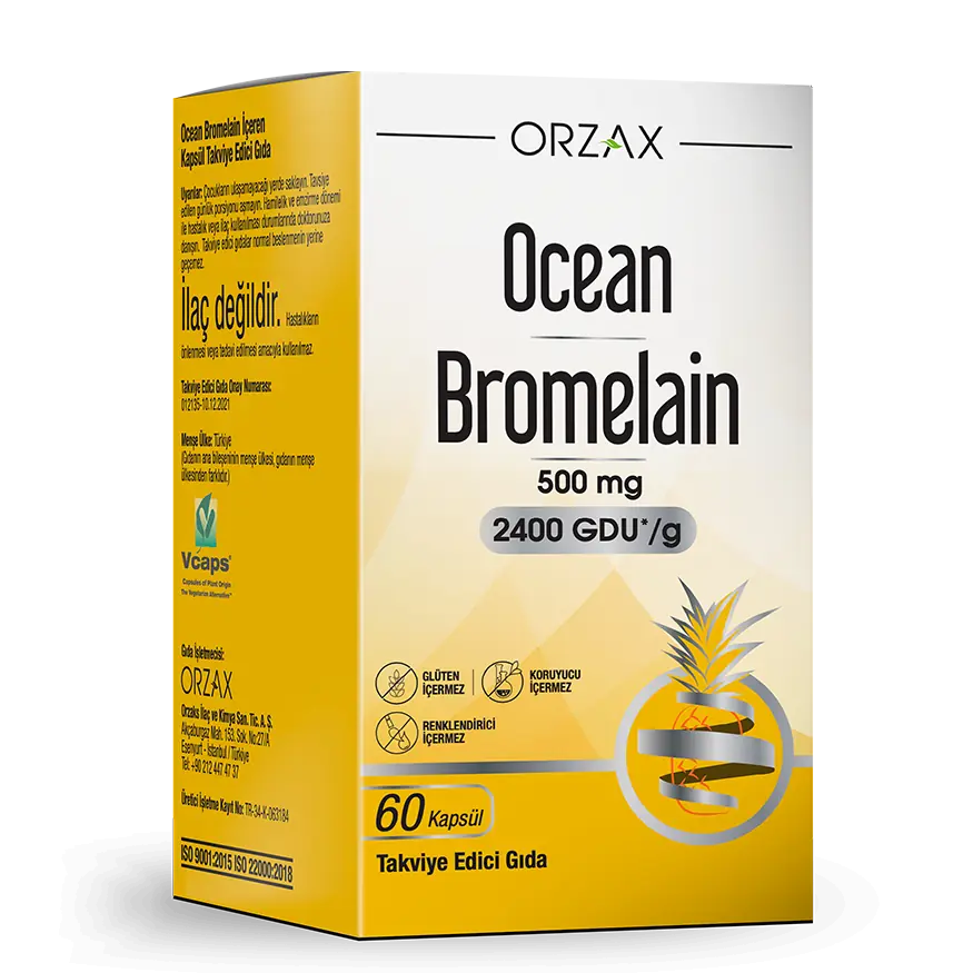 Ocean Bromelain 60 Kapsül