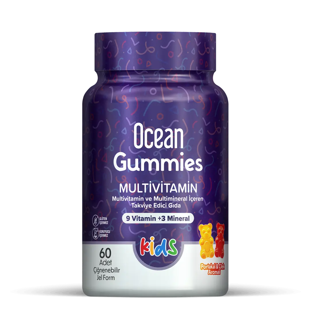 Ocean Gummies Multivitamin 60 Yumuşak Tablet