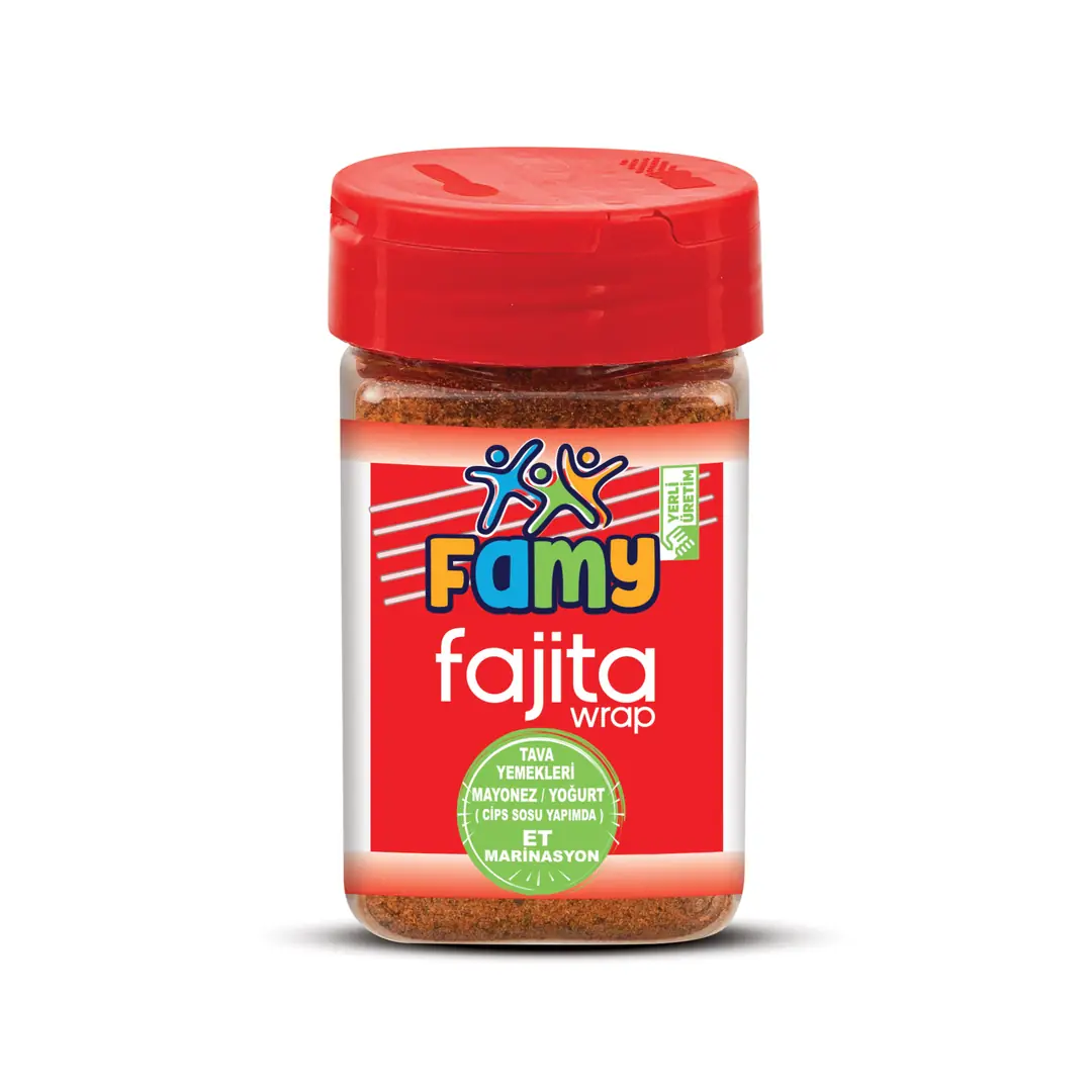 Famy Fajita çeşni Baharatı 100 ml (Meksika Mutfağı)