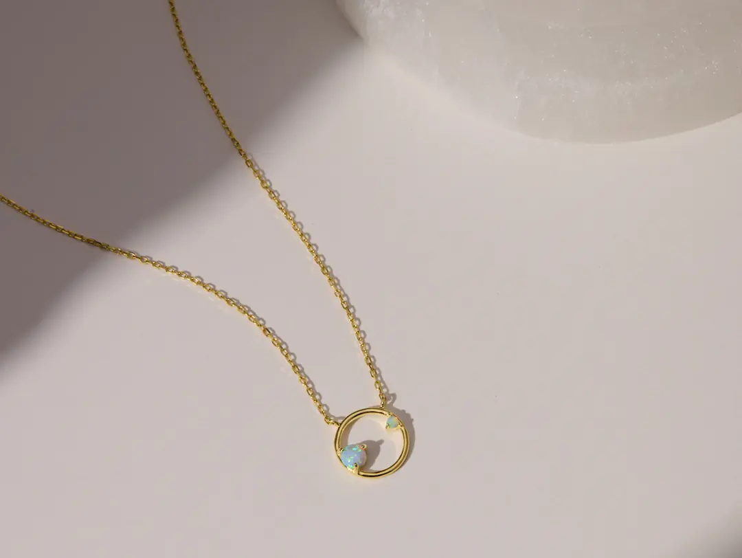 Rainbow Circle Kolye