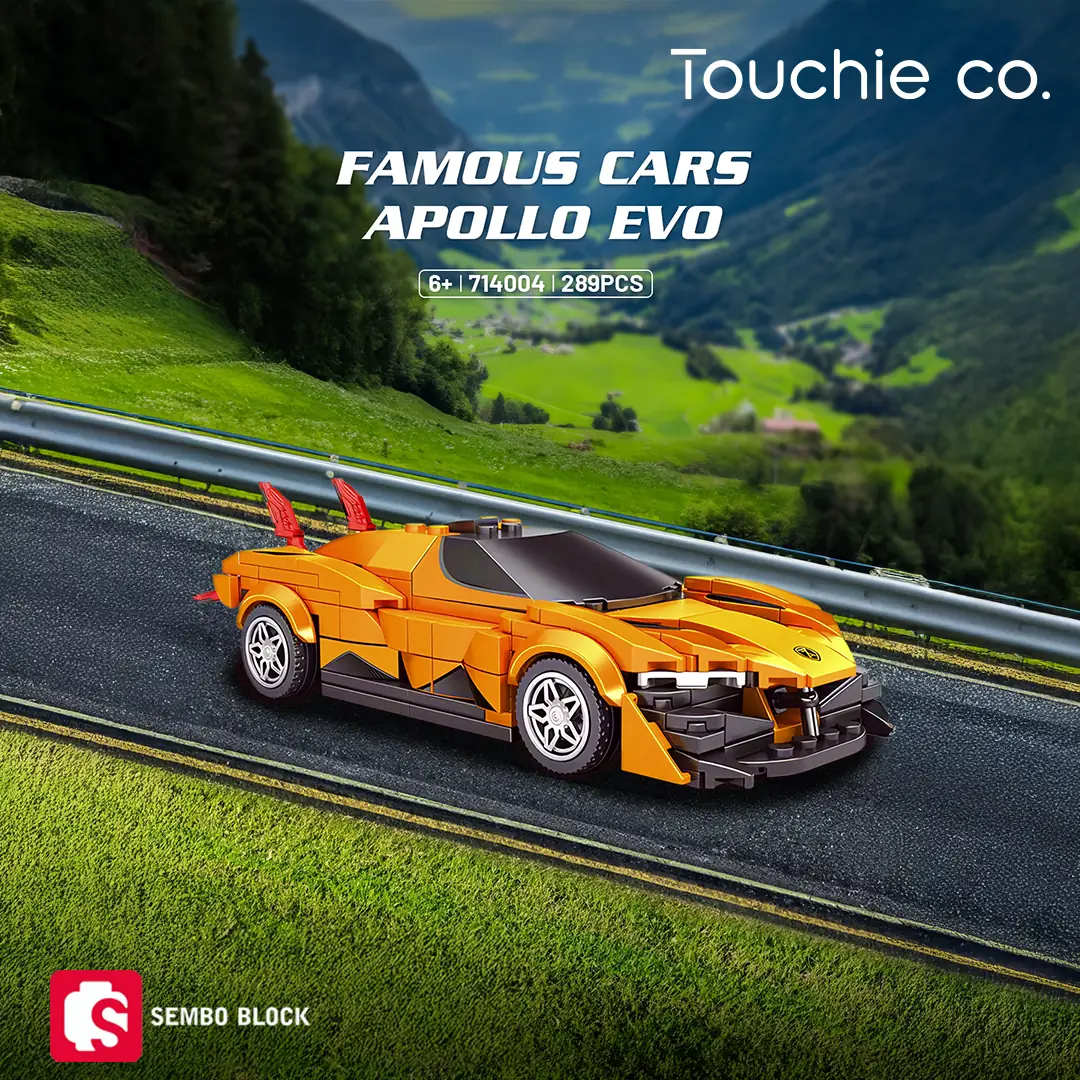 Famous Cars Apollo Evo Yapı Seti (289 Parça) - Sembo Block - Lego ...