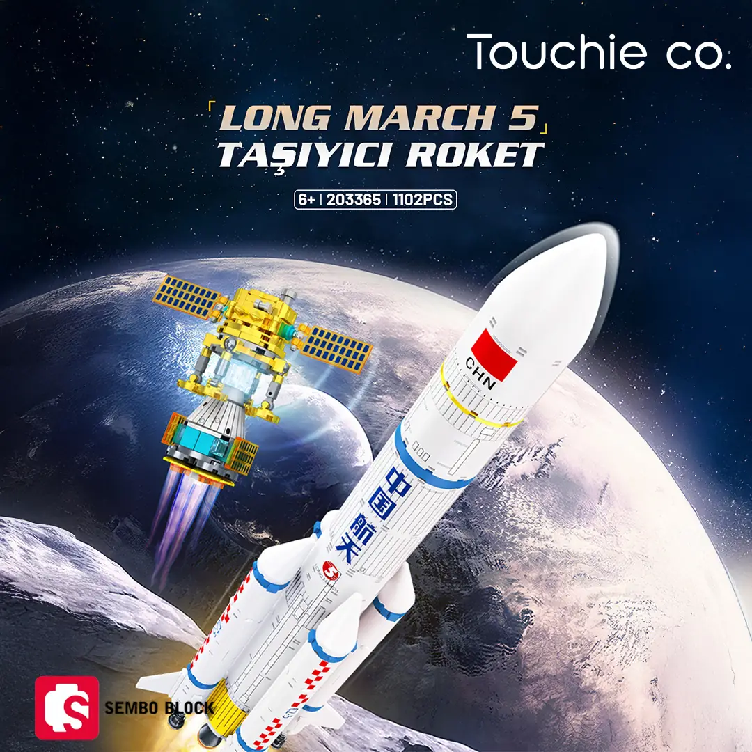 Long March 5 Taşıyıcı Roket (1102 Parça) - Sembo Block | Lego Uyumlu ...