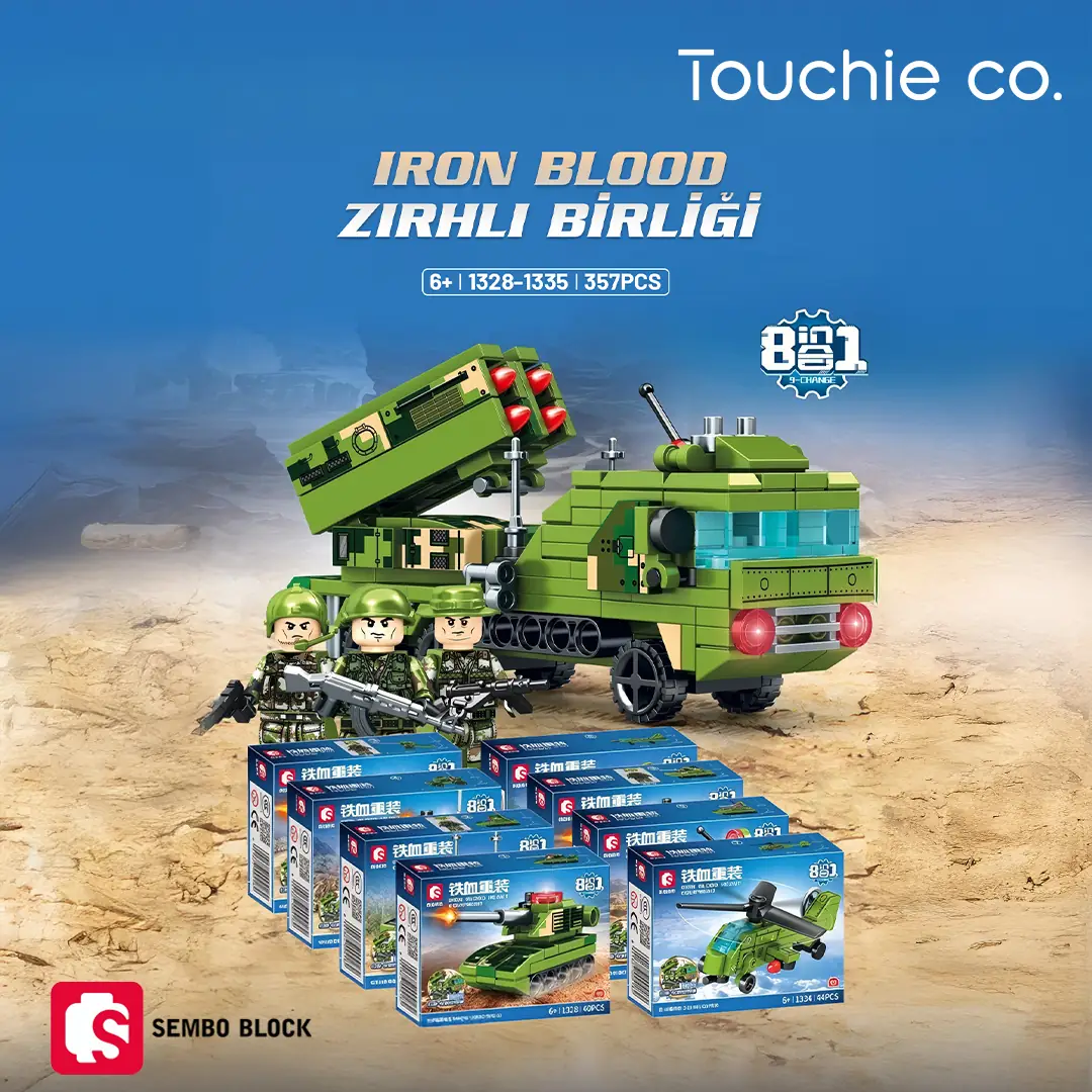 Iron Blood Zırhlı Birliği Yapı Oyuncakları, 357 Parça | Sembo Block ...