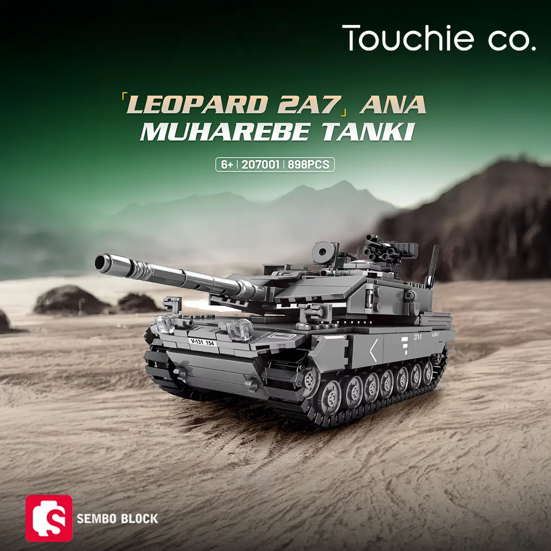 Leopard 2A7 Ana Muharebe Tankı 898 Parça - Sembo Block | Lego Uyumlu ...