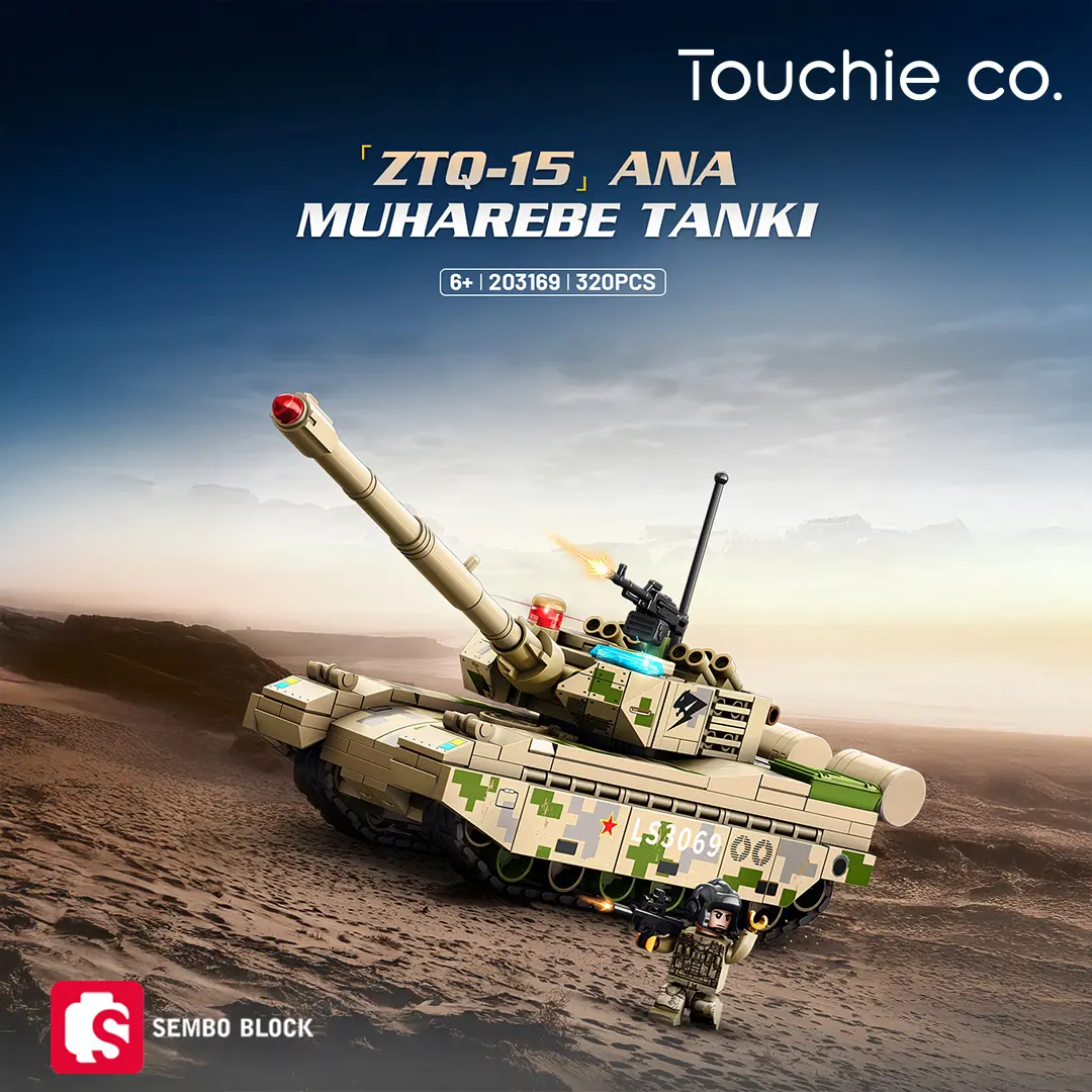 ZTZ-15 Ana Muharebe Tankı 320 Parça - Sembo Block | Lego Uyumlu Yapı ...