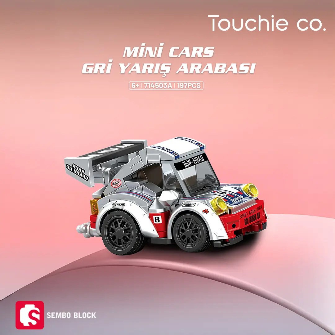 Mini Cars Gri Yarış Arabası (197 Parça) – Sembo Block | Lego Uyumlu ...