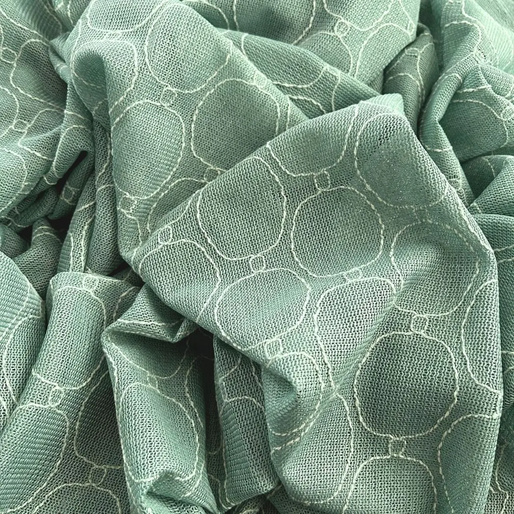 Geometric Patterned Mesh Fabric Models and Prices