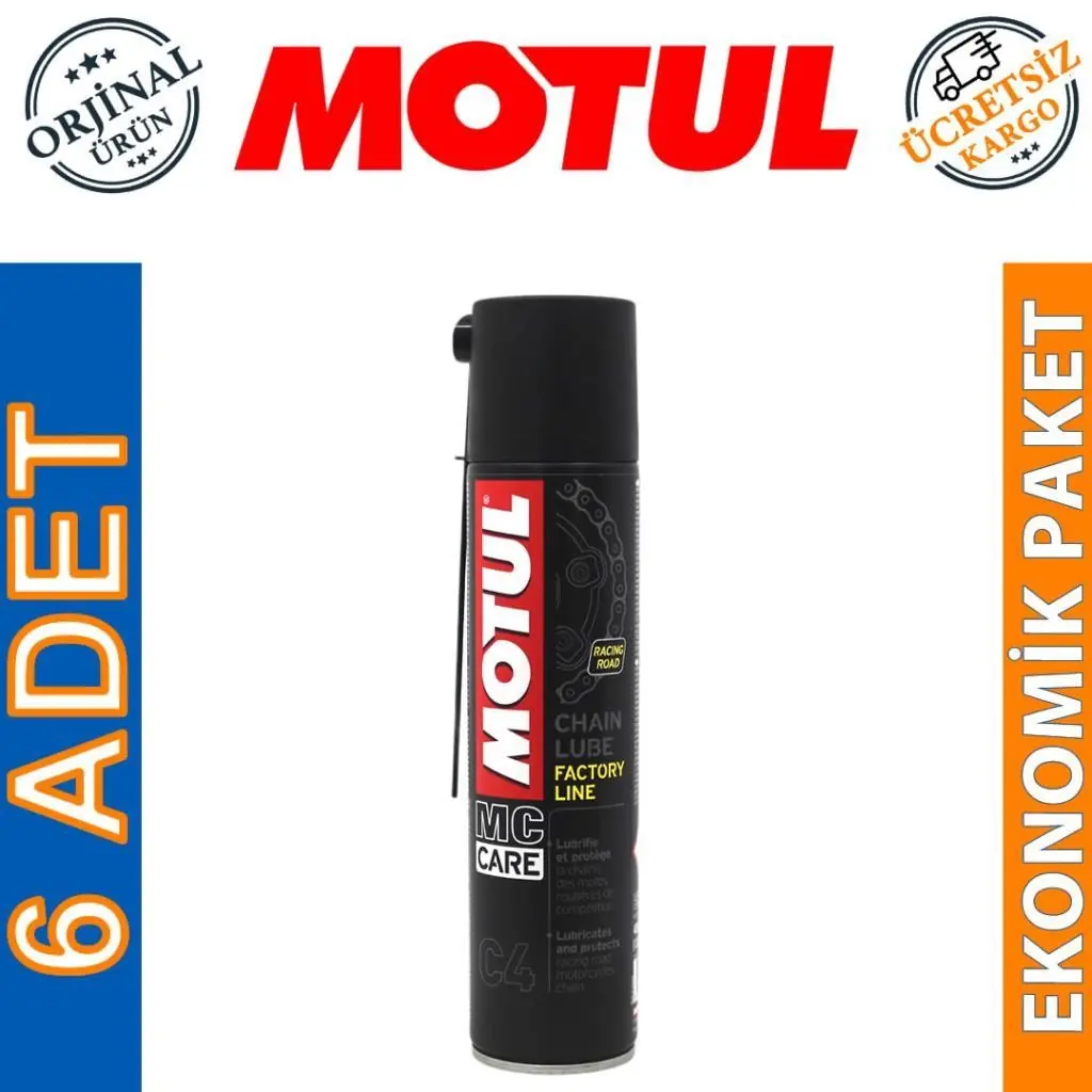 Motul C4 Chain Lube FL 400 Ml Zincir Yağı Sprey 6 Adet Fiyat