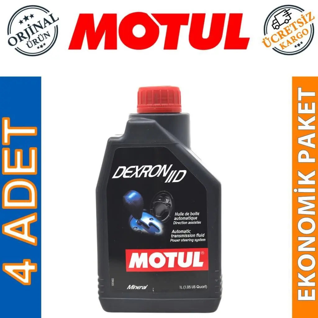 Motul Dexron IID 1 Lt Şanzıman Yağı 4 Adet Fiyatı