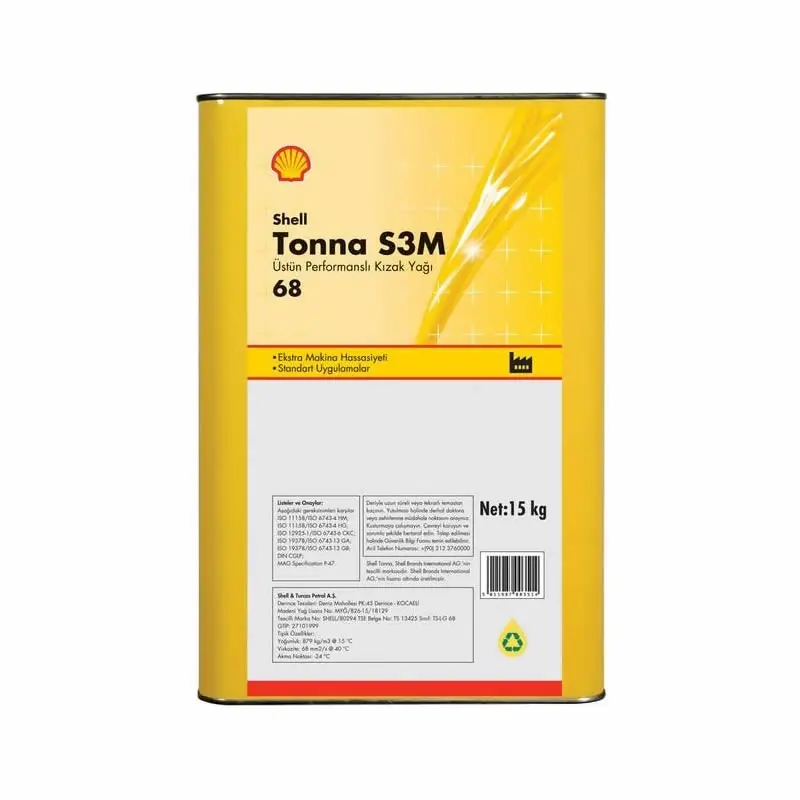 Shell Tonna S3 M 68 Kızak Yağı 15 Lt Fiyatı