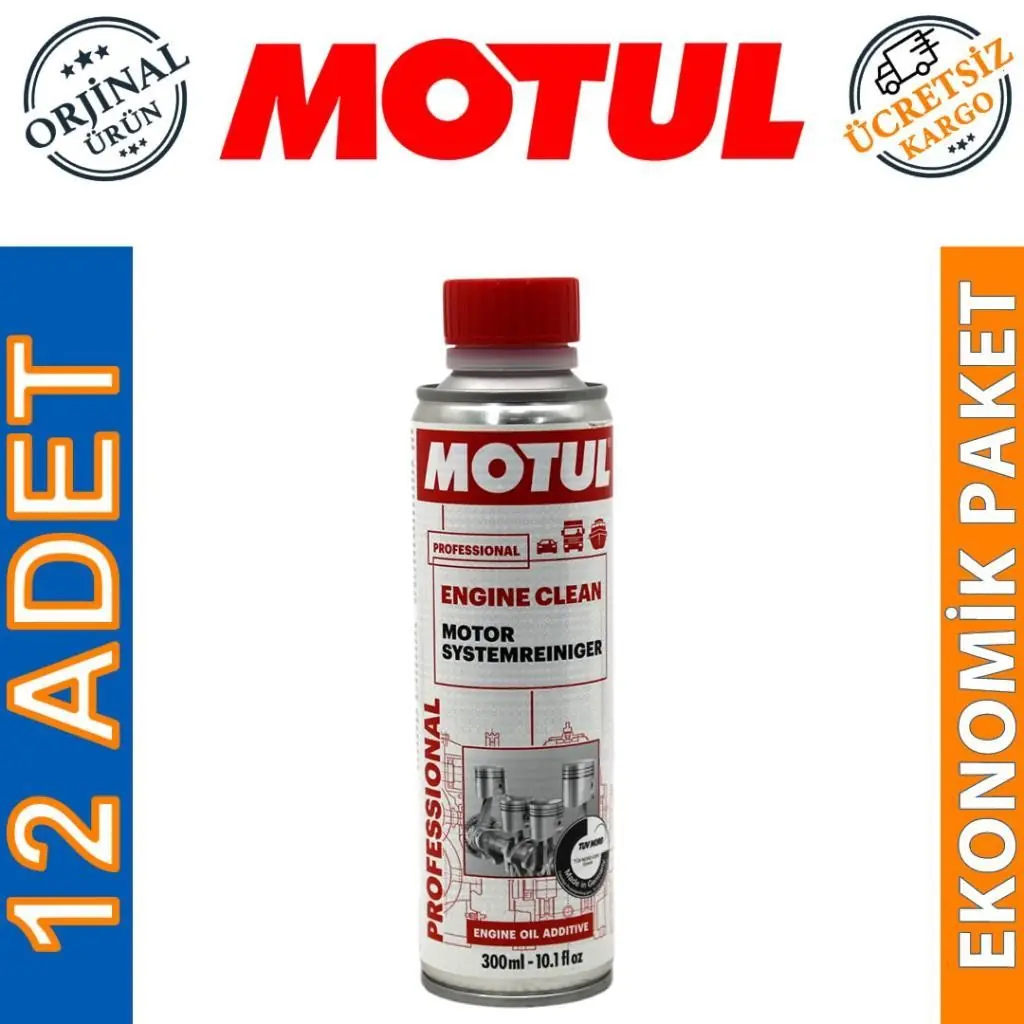 Motul Engine Clean 300 ML Motor İçi Temizleyici (12 Adet)