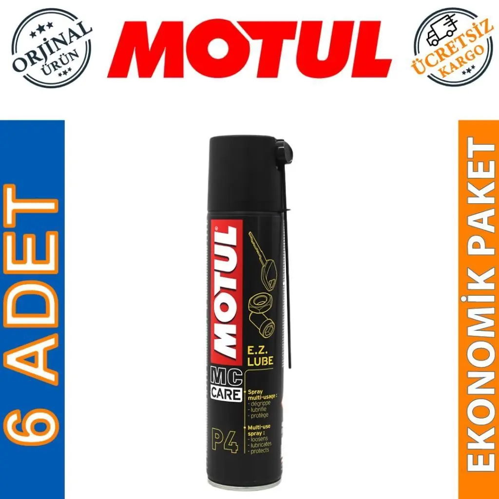 Motul P4 E.Z. Lube 400 Ml Yağlayıcı Sprey 6 Adet Fiyatı