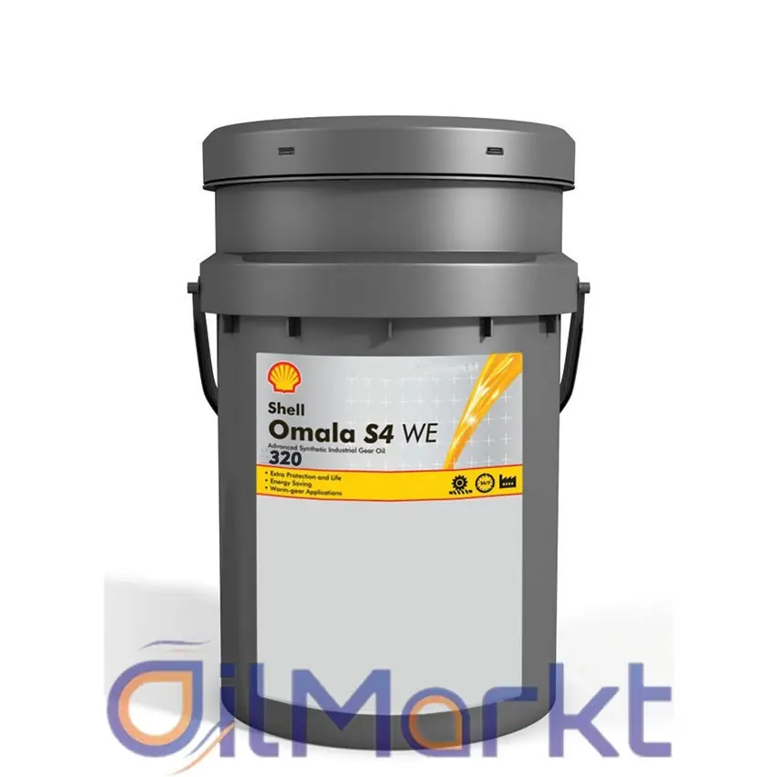 Shell Omala S4 WE 320 20 Lt Dişli Yağı Fiyatı | Oilmarkt