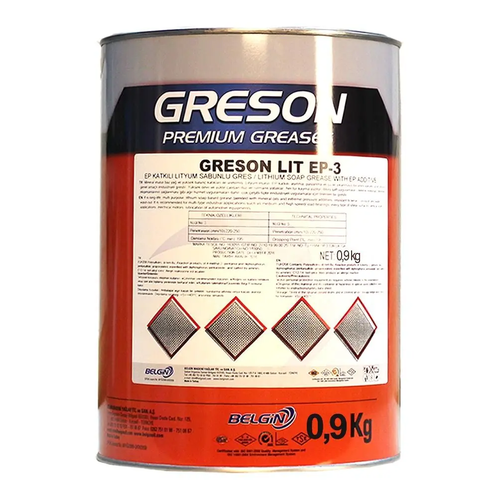 Lubex Greson LIT EP 3 Gres Yağı 0,9 Kg Fiyatı