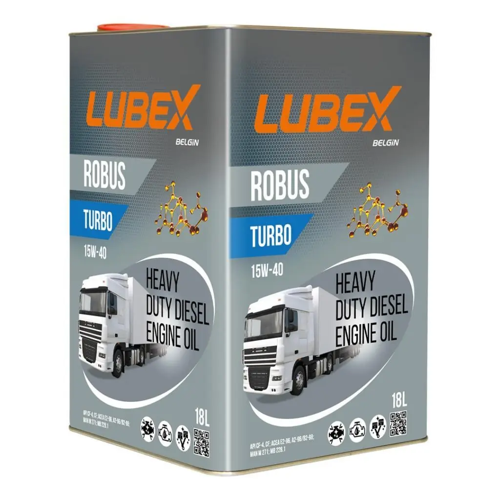 Lubex Robus Turbo 15W40 18 LT Ağır Motor Yağı Fiyatı