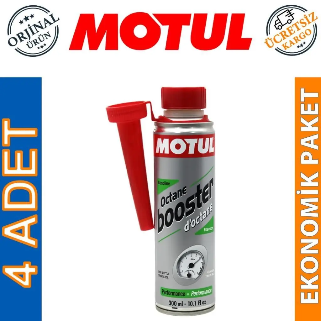 Motul Octane Booster 300 ML Oktan Yükseltici (4 Adet)