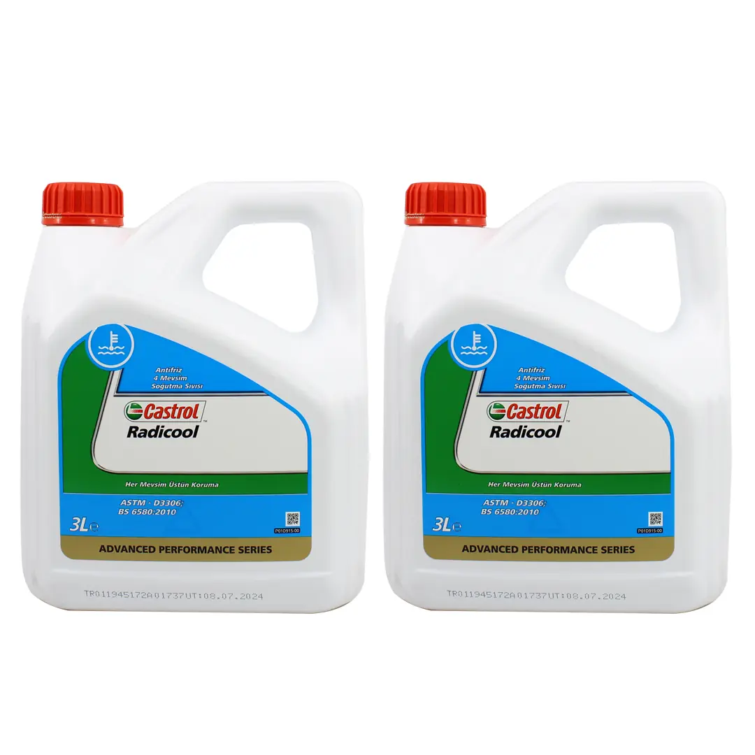 Castrol Radicool Antifriz 3 Lt Mavi Antifriz Fiyatı (2 Adet)
