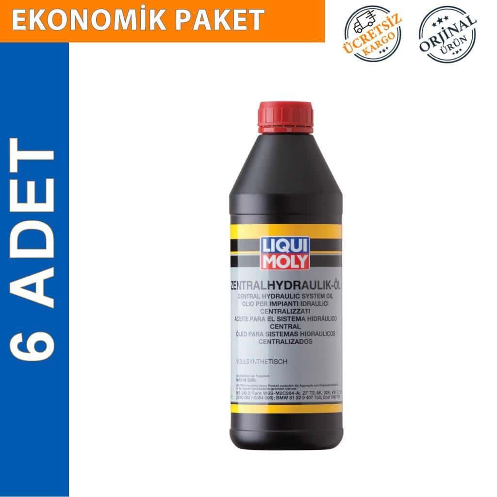 Liqui Moly Direksiyon ve Merkezi Sistem Yağı 1 Lt 6 Adet